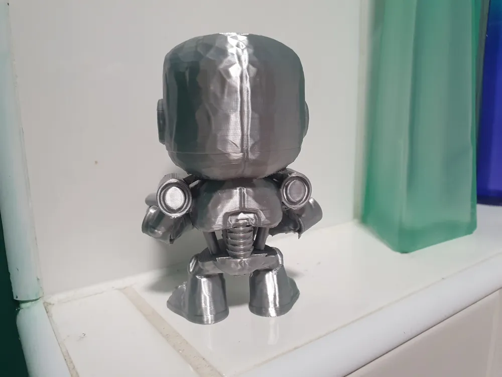 Cute Terminator T-800 Inspired Model Character by Ellcato3D MakerWorld ...