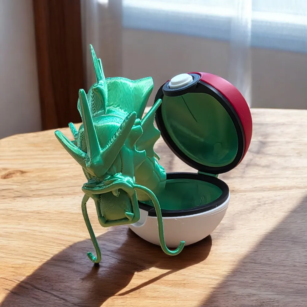 Floating Poké Ball (Gyarados) - Free 3D Print Model - MakerWorld