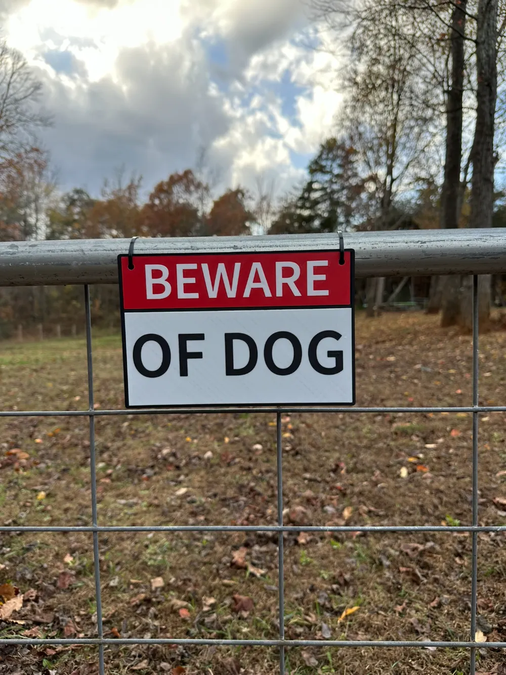 Beware of Dog by justsomeguy - MakerWorld