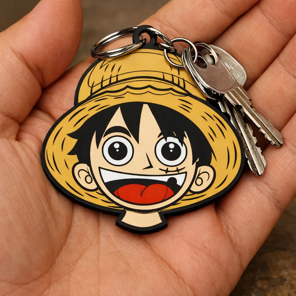 Llavero luffy one piece - Free 3D Print Model - MakerWorld