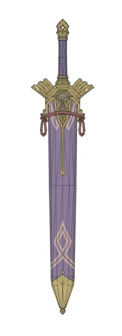 Royal Broadsword/Royal Guard's Sword| Zelda BOTW - Free 3D Print Model ...