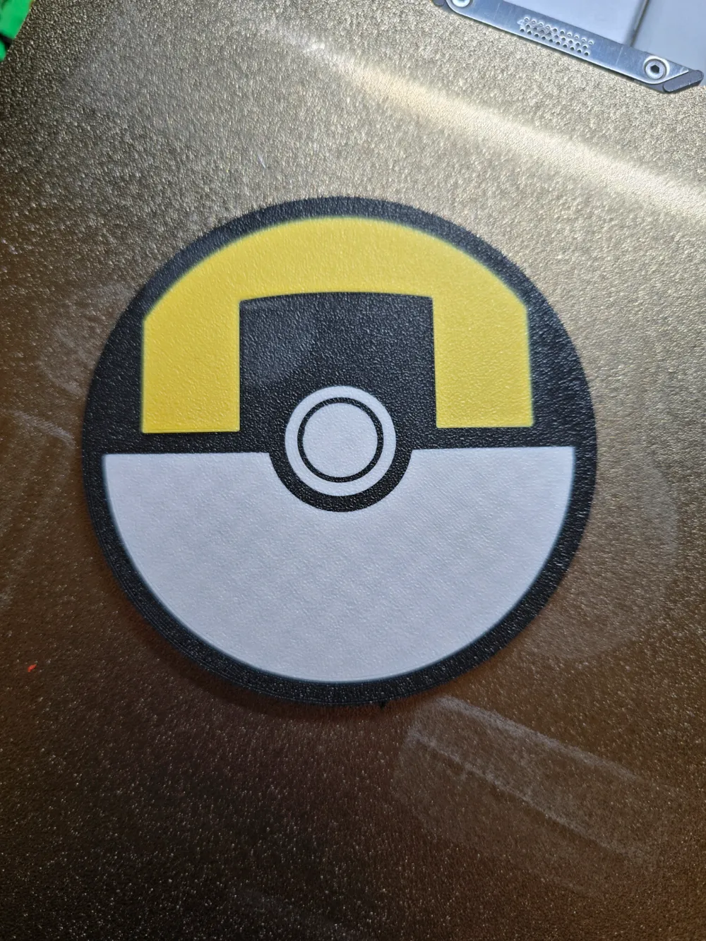 Pokemon Ultra Ball Child's Coaster by Frankie - MakerWorld