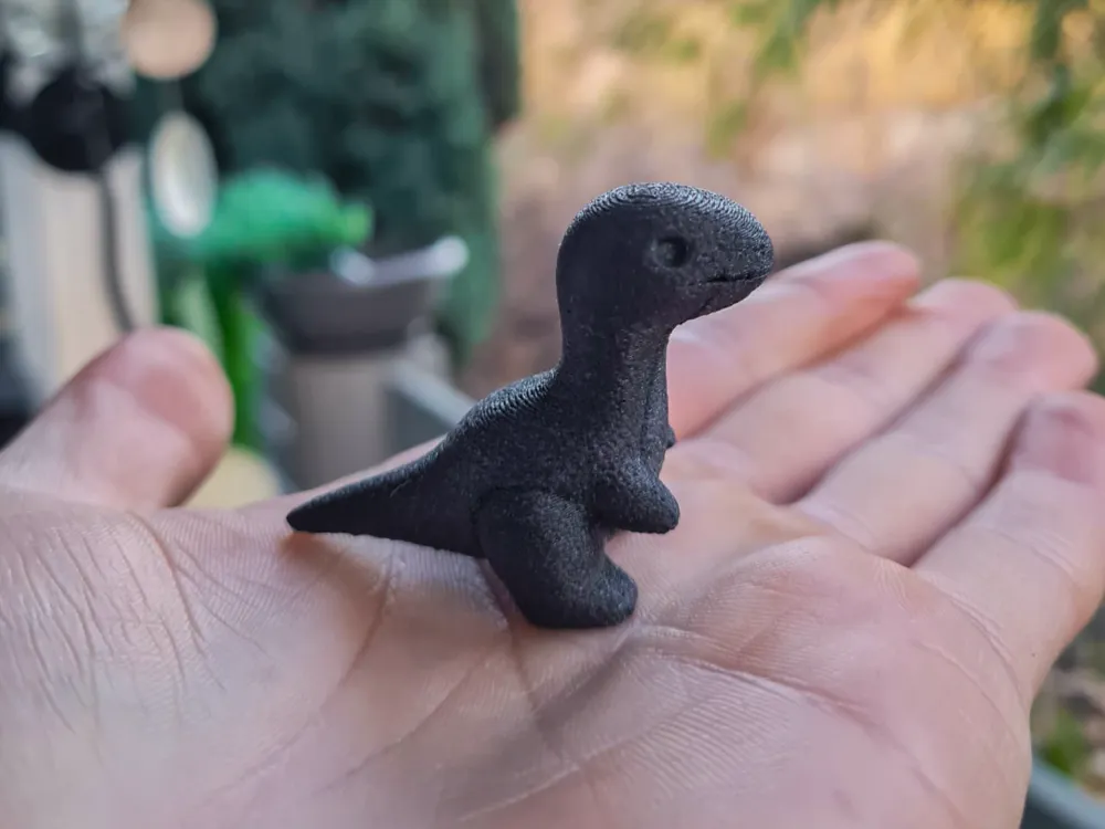 Tiny Velociraptor Desk Buddy – Cute Dinosaur by Quickers - MakerWorld