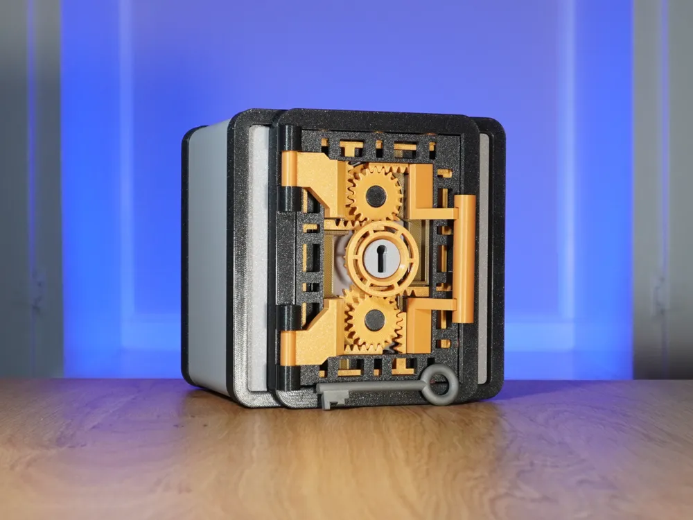 Mini Bóveda con Cerradura de Tambor de Palanca por Rocco's Stuff ...