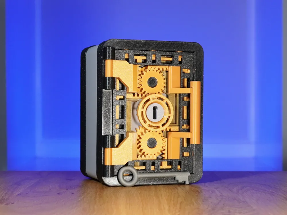 Mini Bóveda con Cerradura de Tambor de Palanca por Rocco's Stuff ...