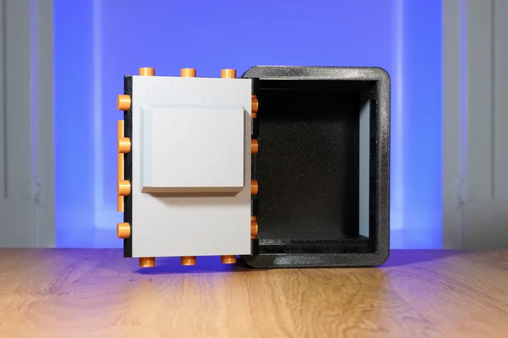 Mini Bóveda con Cerradura de Tambor de Palanca por Rocco's Stuff ...