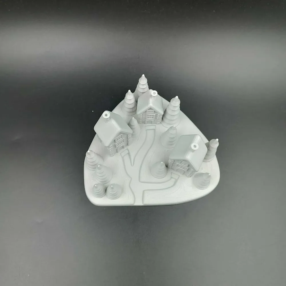 Christmas Village - Winter Holidays - Free 3D Print Model - MakerWorld