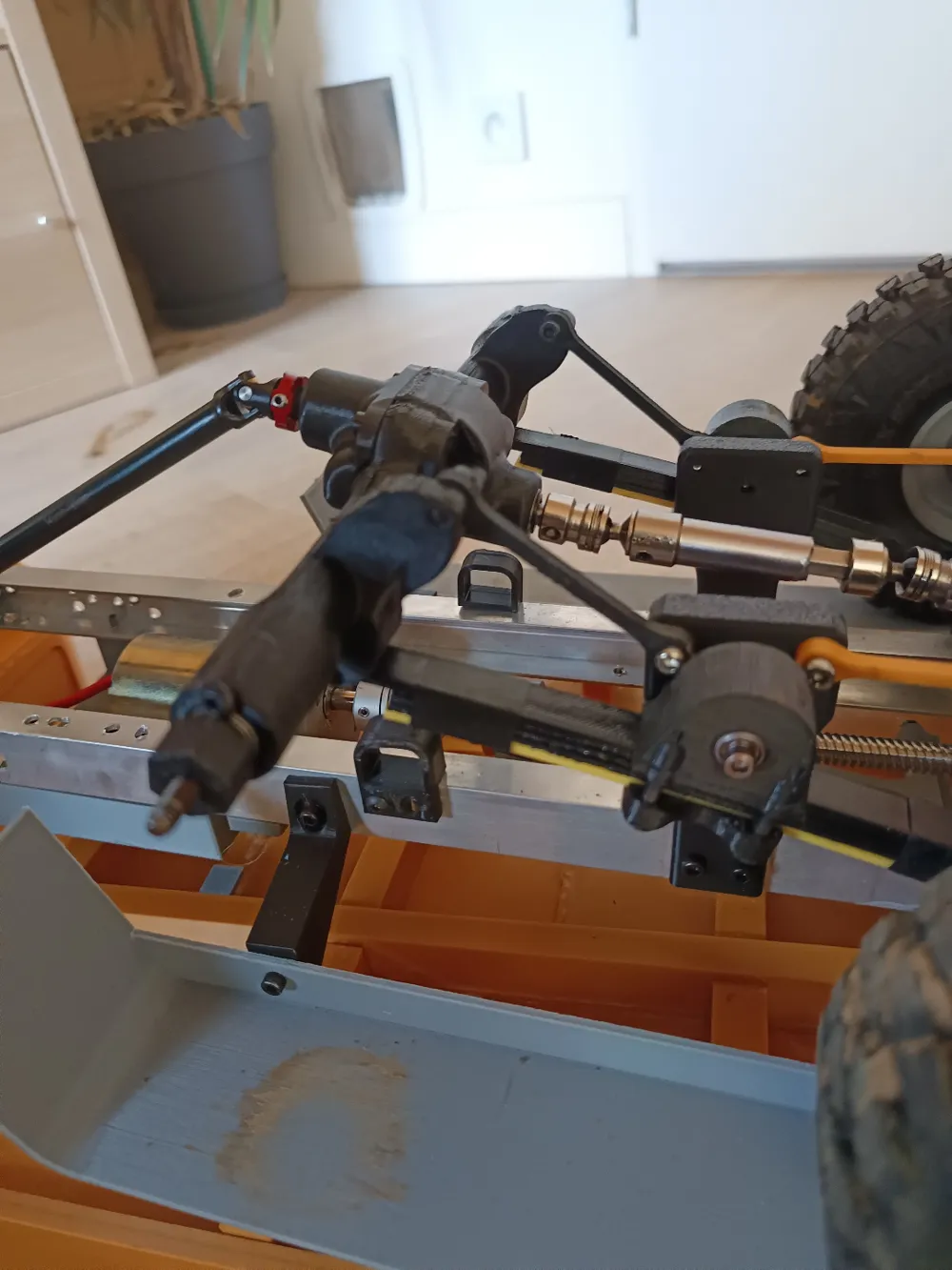 Leaf spring Axle housing for 1/10 crawler 6x6 4x4 by GregFrison ...