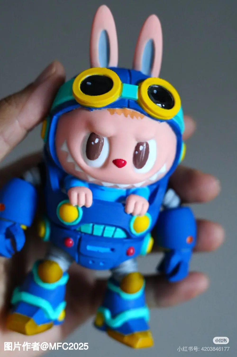 Mech LaBu Figurine by Chocobo MakerWorld: Download Free 3D Models