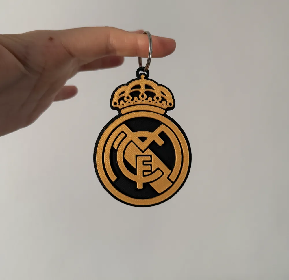 REAL MADRID 15 CHAMPIONS KEYCHAIN by interrogationlab MakerWorld ...