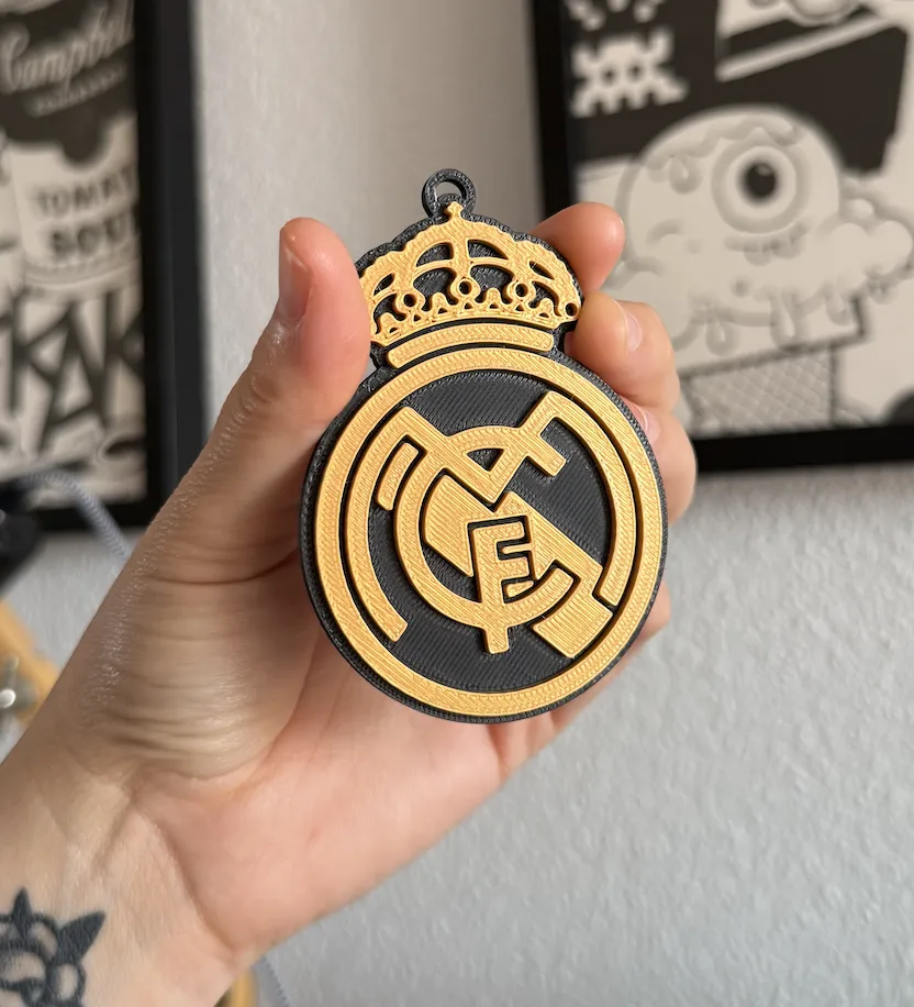 REAL MADRID 15 CHAMPIONS KEYCHAIN by interrogationlab MakerWorld ...