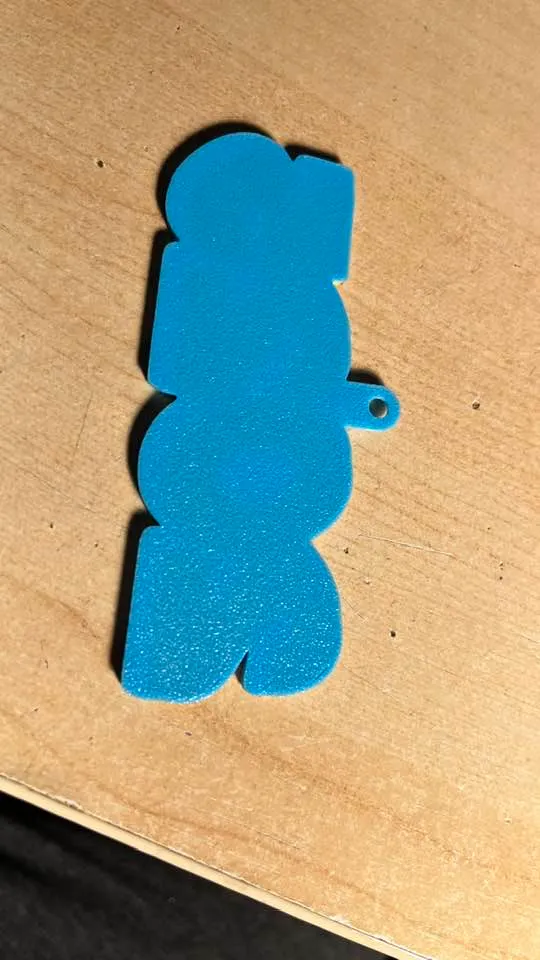 2025 Keychain Happy New Year - Free 3D Print Model - MakerWorld