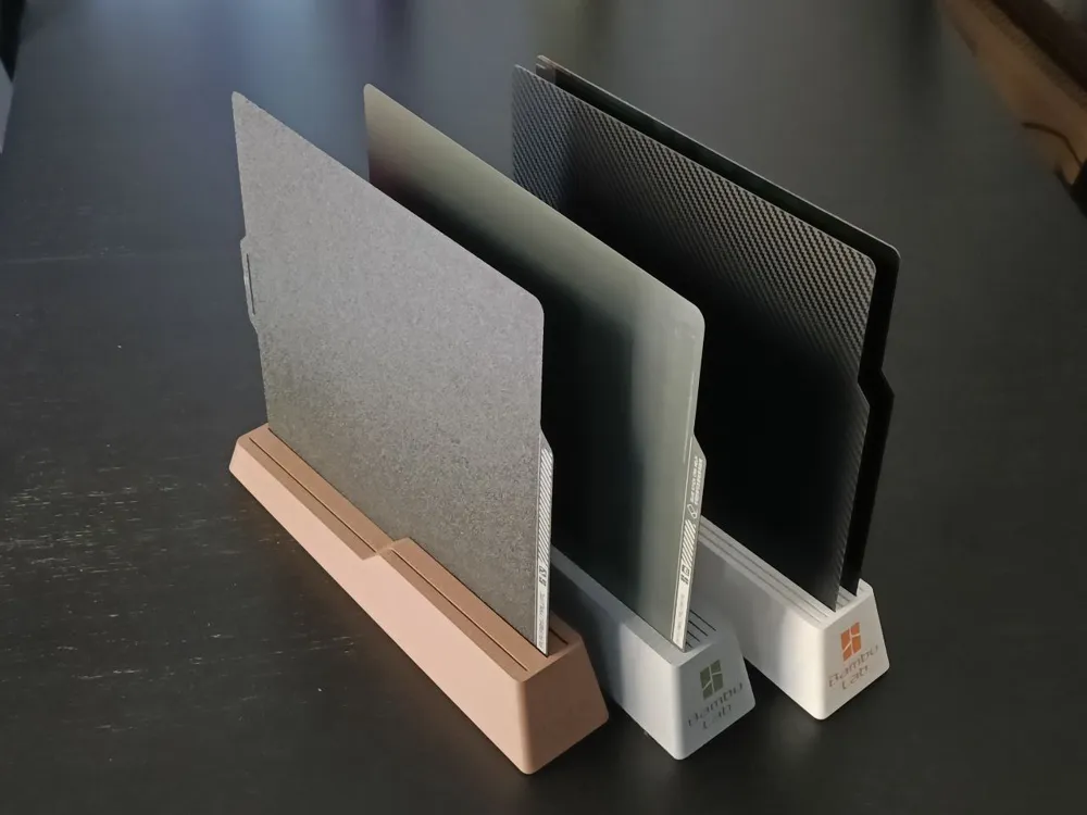 Bambulab Plate Holder x3 x5 x7 slots - Free 3D Print Model - MakerWorld