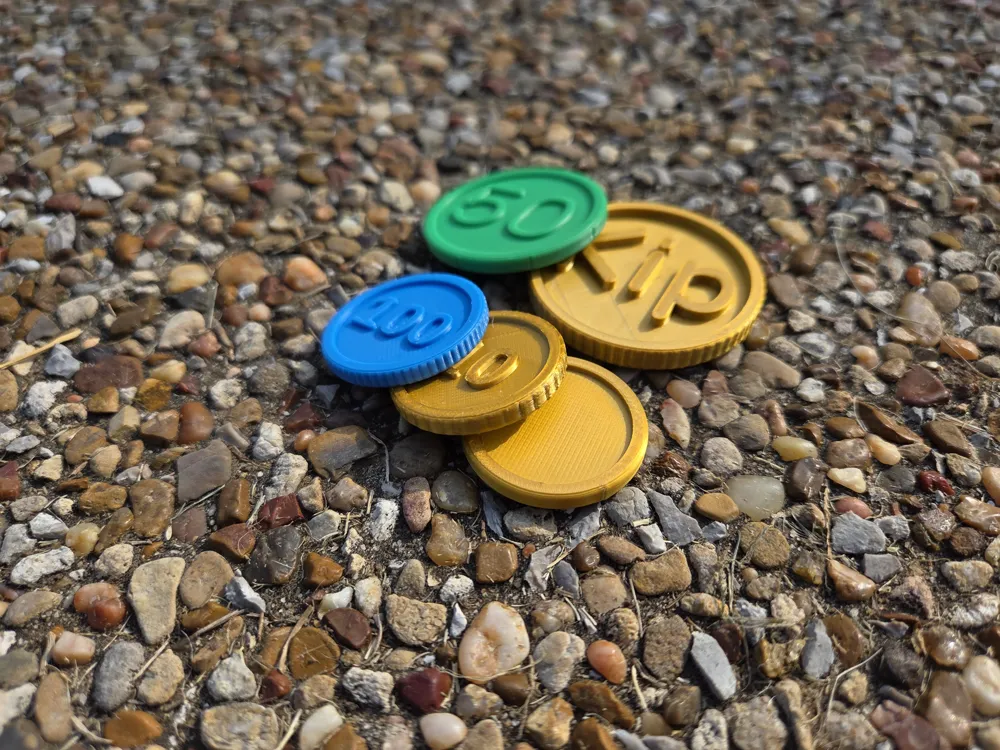 Parametric Coin - Customizable! - Free 3D Print Model - MakerWorld