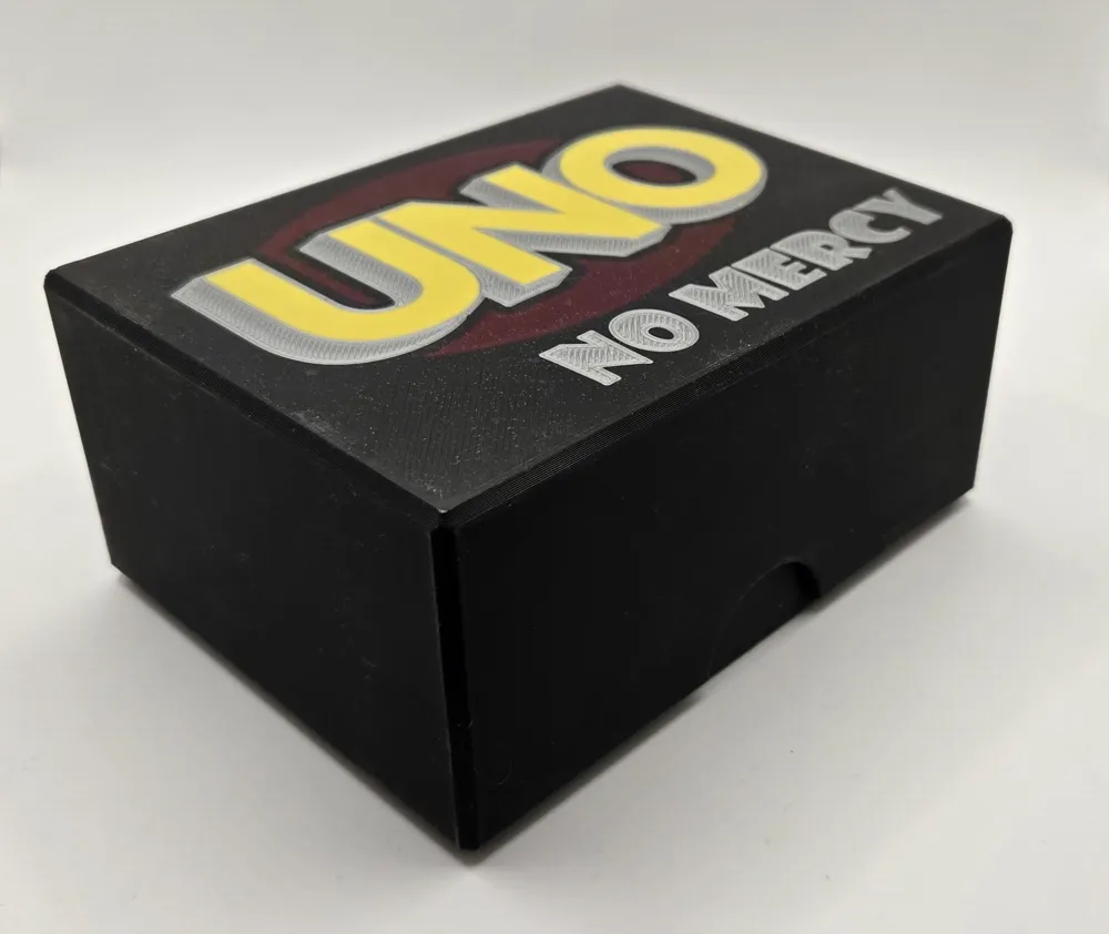 UNO No Mercy Game Box by recspeak MakerWorld: Download Free 3D Models