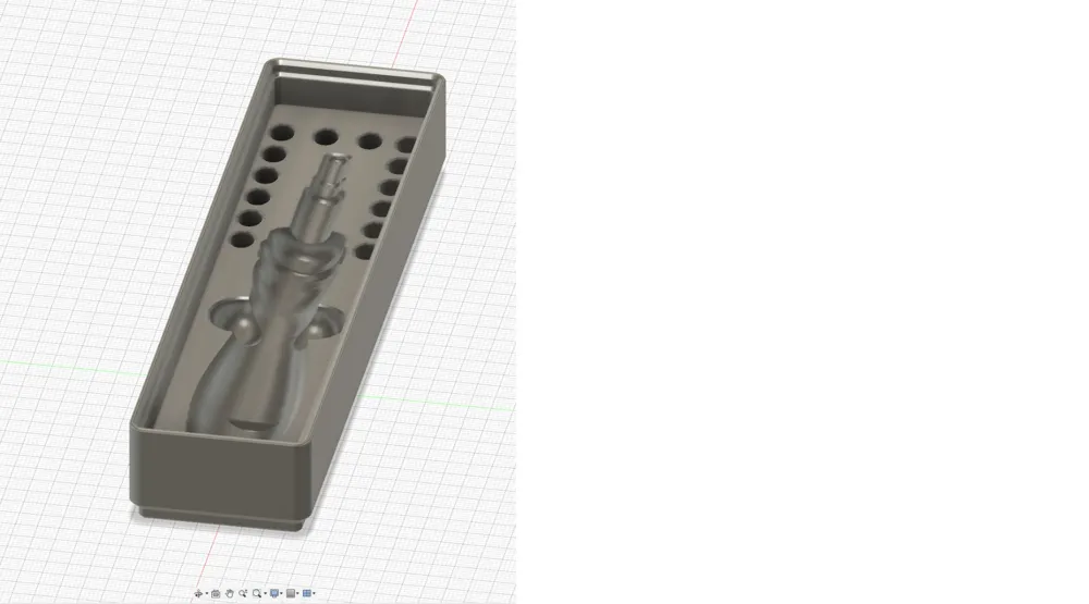 gridfinity riser v2 precision screwdriver by reptifamily - MakerWorld