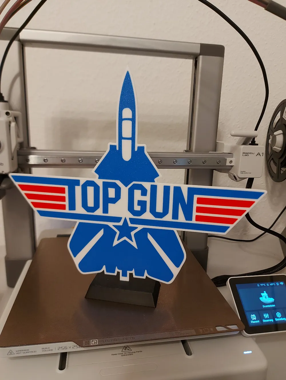 F-14 Tomcat Top Gun Display Shield by Scotty1978 - MakerWorld