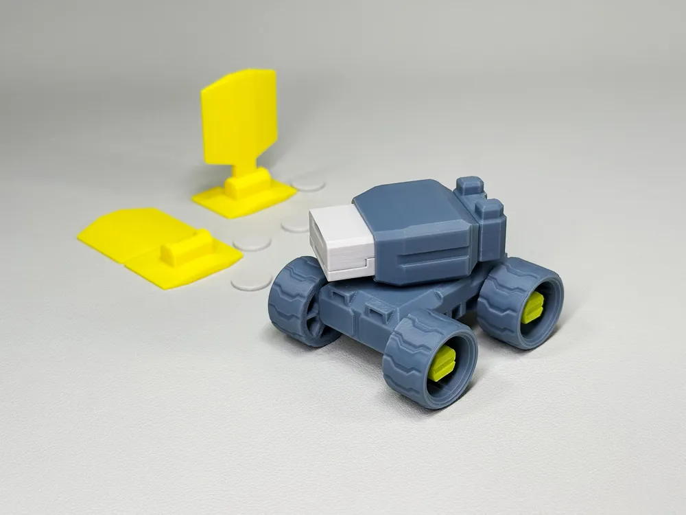 Micro Disc-Launch Tank - Free 3D Print Model - MakerWorld