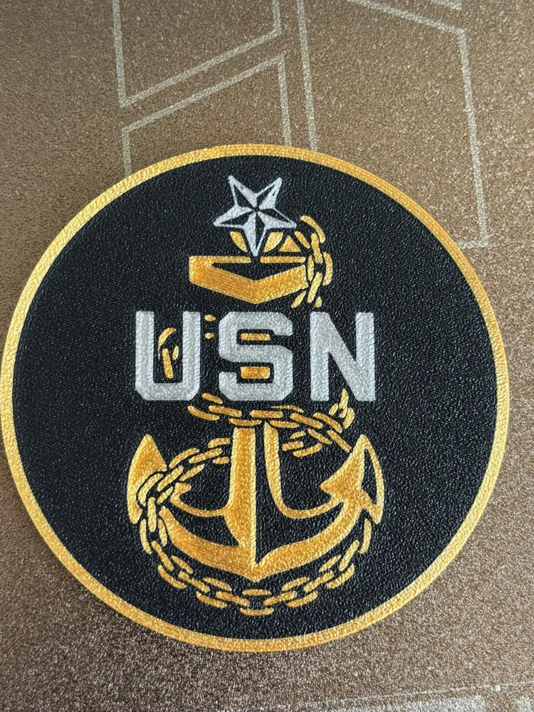 USN Rank Insignia E7-E9 - Set of 4 - Free 3D Print Model - MakerWorld
