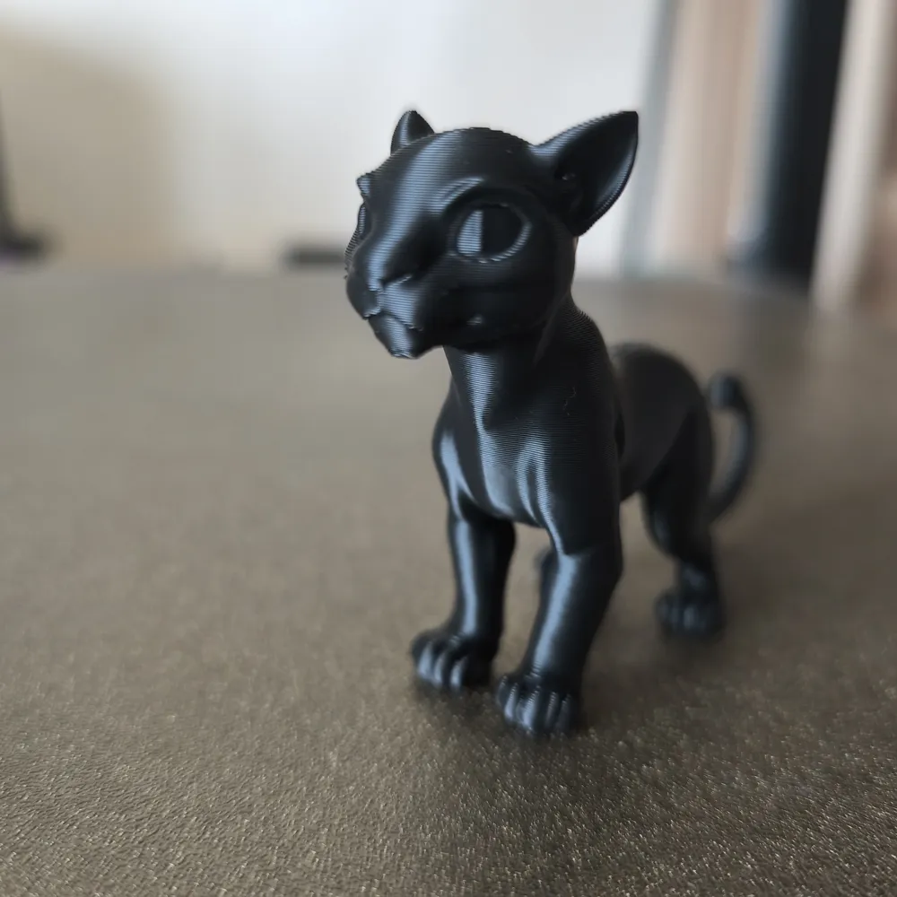 Black jaguar (Random AI Figure) - Free 3D Print Model - MakerWorld