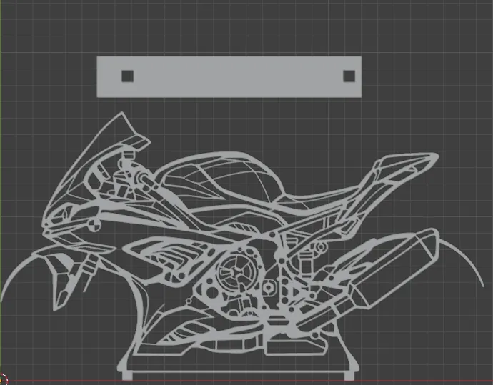 BMW S1000RR Display Stand Remixed by CeltyShy03 MakerWorld: Download ...