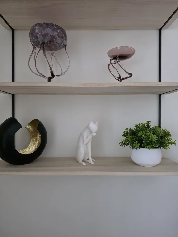 Abstract Cat Decor Collection #1, Cat Licking Paws - Free 3D Print ...