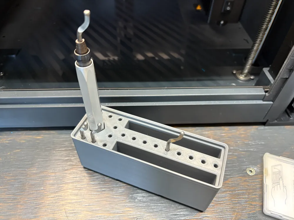 Gridfinity AFA Deburring Tool and Bit / Box Holder by Lowend15 - MakerWorld