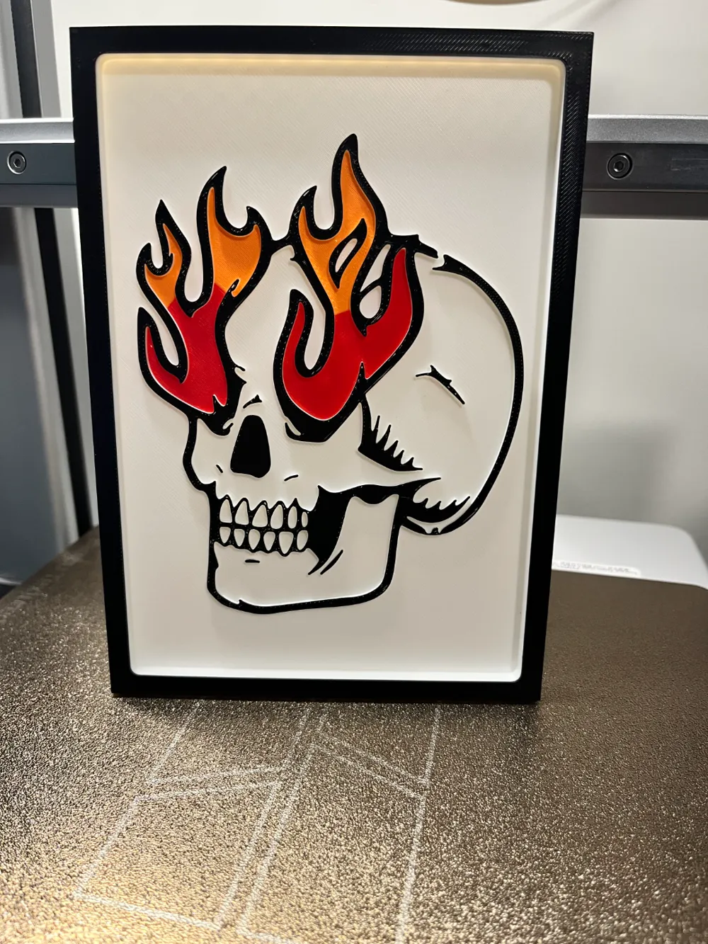5x7 tattoo flash art skull by UpstatePrint - MakerWorld