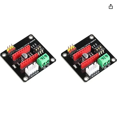 Stepper Motor Driver Board Modvlay Mounting Plate by MarvinWZMakerWorld ...