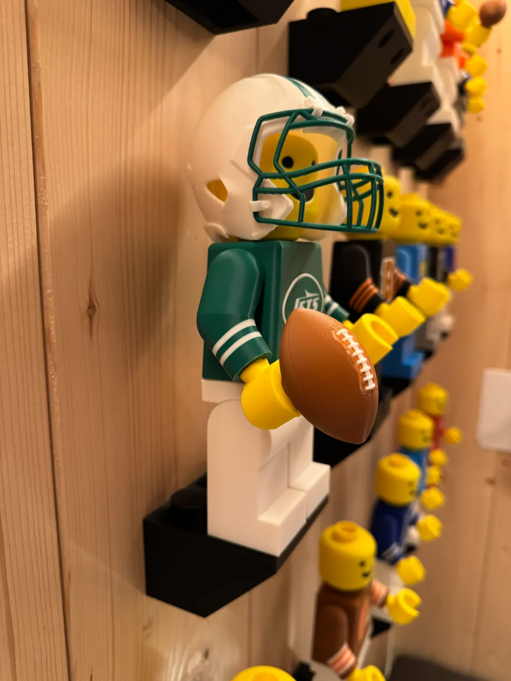 Wall Mount - Brickman 500% - 2x2 Brick by Tom MakerWorld: Download Free 3D Models