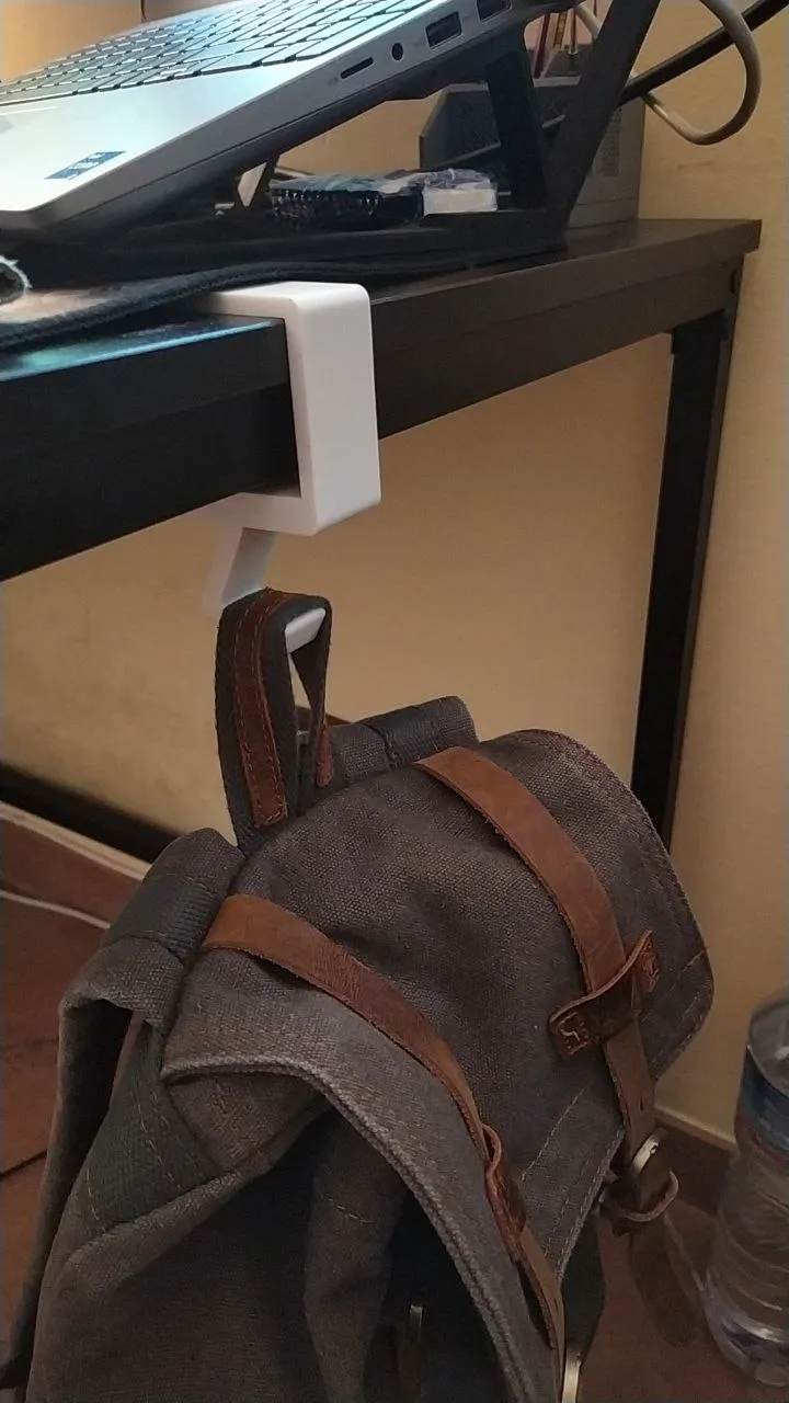 Universal Desk Hook by Dexte_Lab - MakerWorld