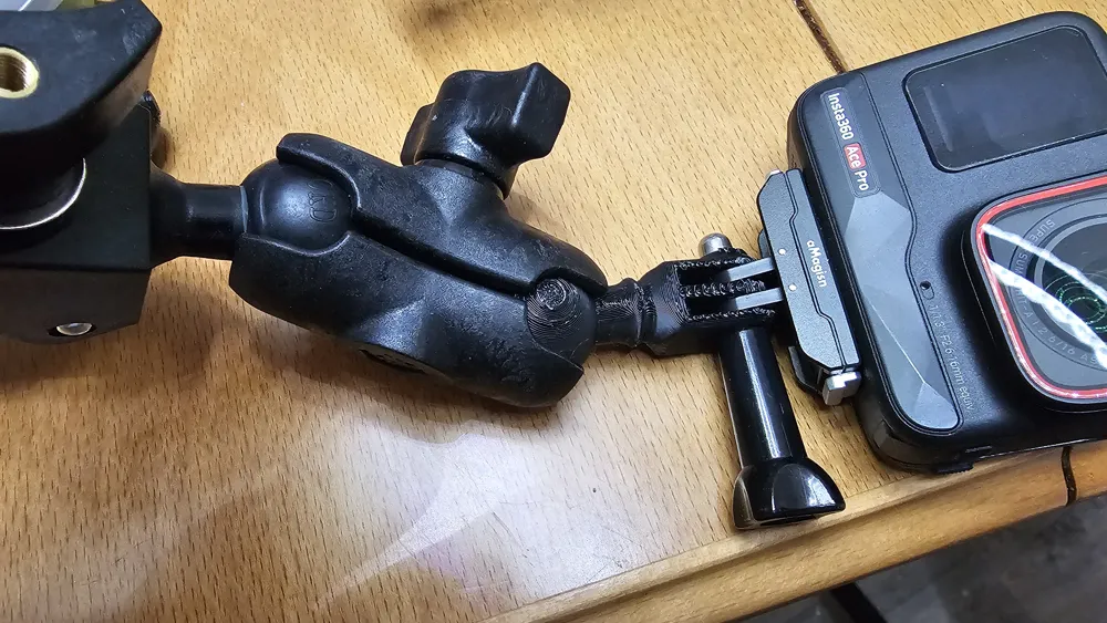 GoPro Mount for RAM Mount 1" Ball by user_3812325172 MakerWorld ...