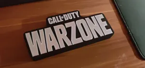 Call of Duty Warzone logo two color by M.Holicky - MakerWorld
