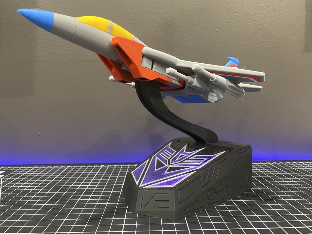 StarScream - Transforming Jet by MiMa3D MakerWorld: Download Free 3D Models