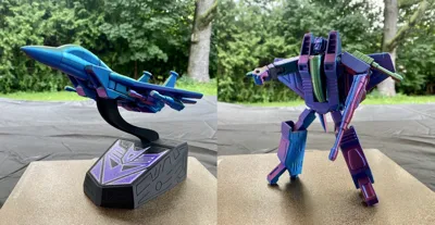 StarScream - Transforming Jet by MiMa3D MakerWorld: Download Free 3D Models