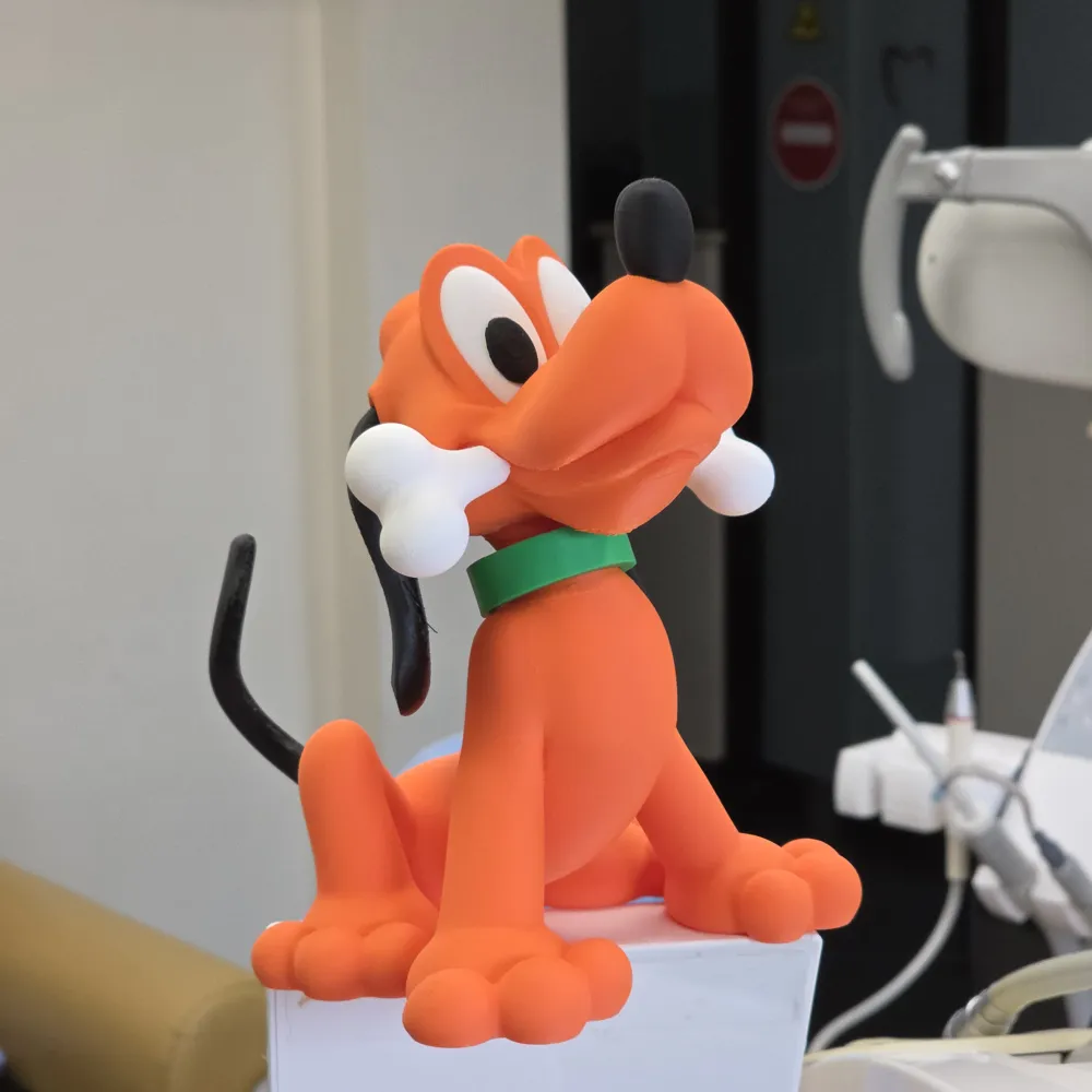 Disney's Pluto Dog - No AMS - Easy to assembly - Free 3D Print Model ...