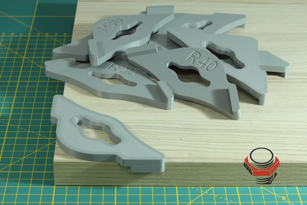 Corner Radius Jig (table router) - Free 3D Print Model - MakerWorld