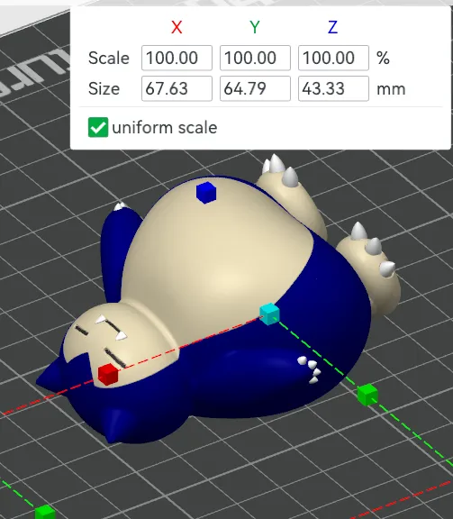 Snorlax (Pokemon) 4 color by LC.Figure - MakerWorld
