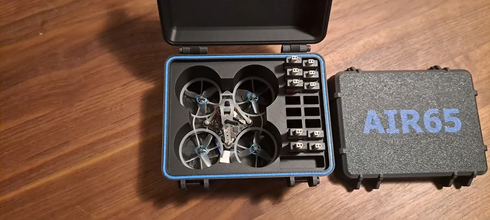 Air65 TinyWhoop Box Insert - For Rugged Box by Tech FPV MakerWorld ...