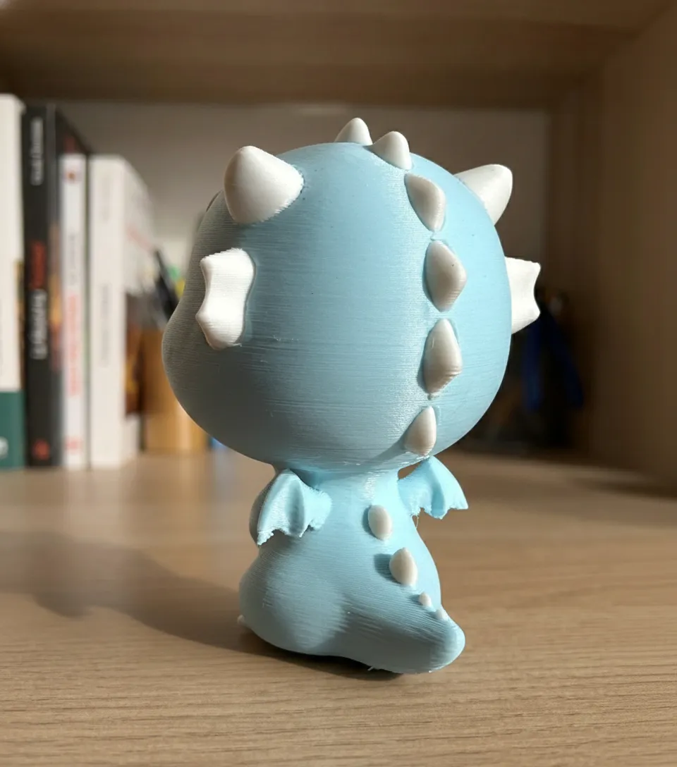 Cute derpy dragon - Free 3D Print Model - MakerWorld