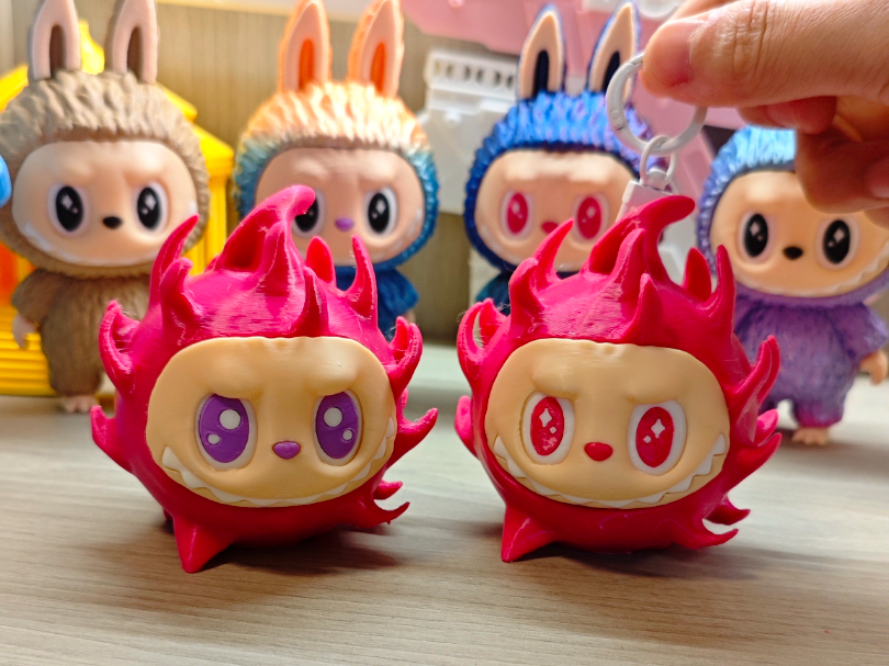 Dragon Fruit Labubu bulabubu by qianchen MakerWorld: Download Free 3D ...