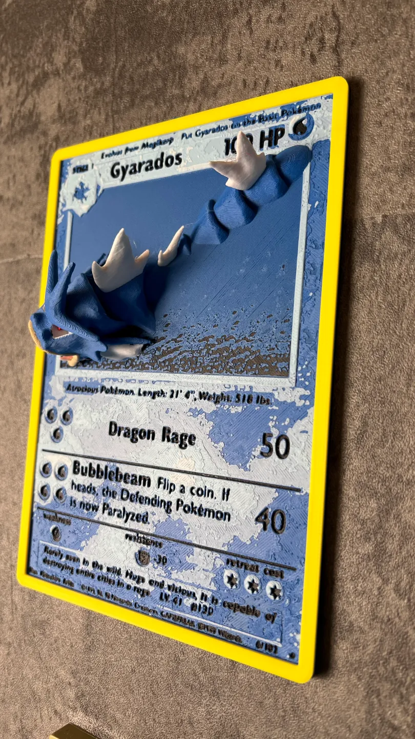 Gyarados Card by TripleLabs - MakerWorld