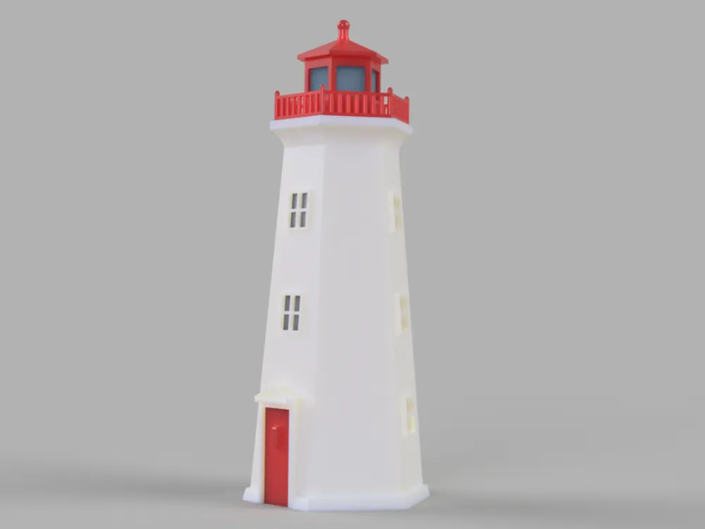 Rainbow Lighthouse by LiangZ - MakerWorld