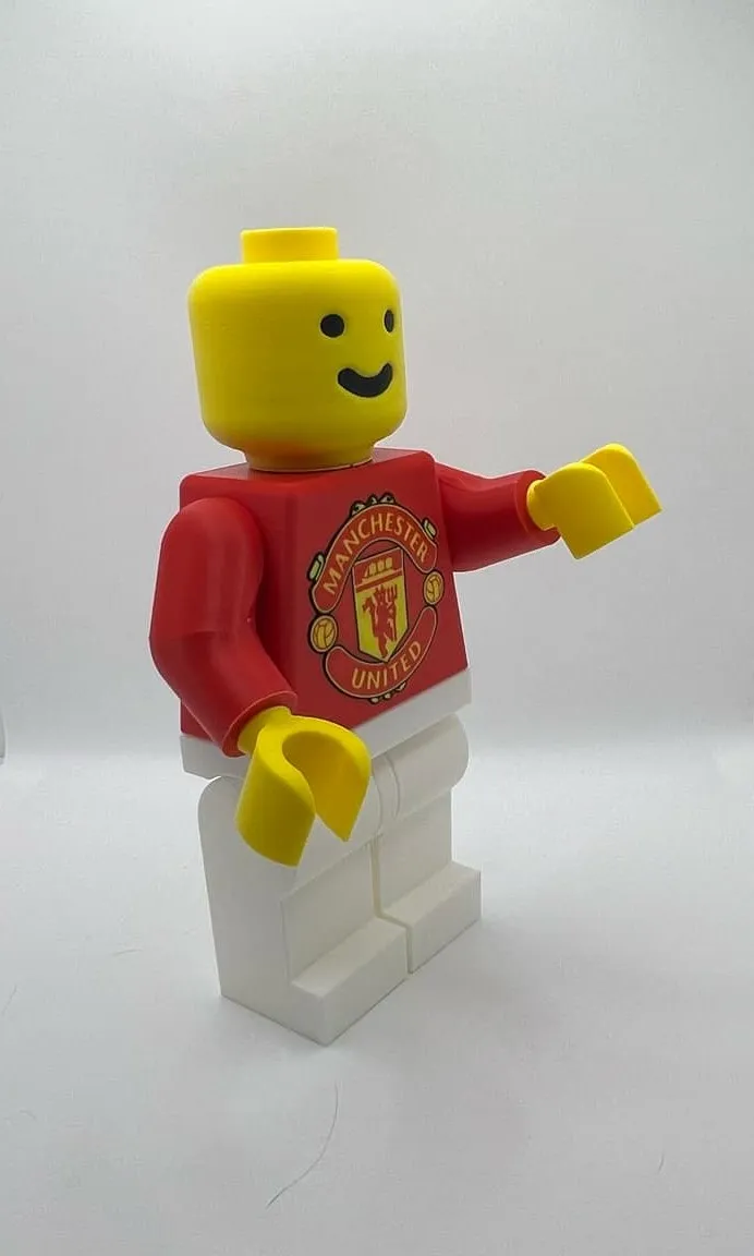 Premier League Brickman - Manchester United by Jandaa MakerWorld ...