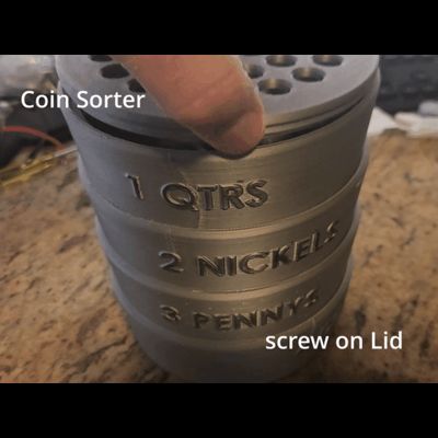 coin sorter US Remixed by Robert ONeill MakerWorld: Download Free 3D Models