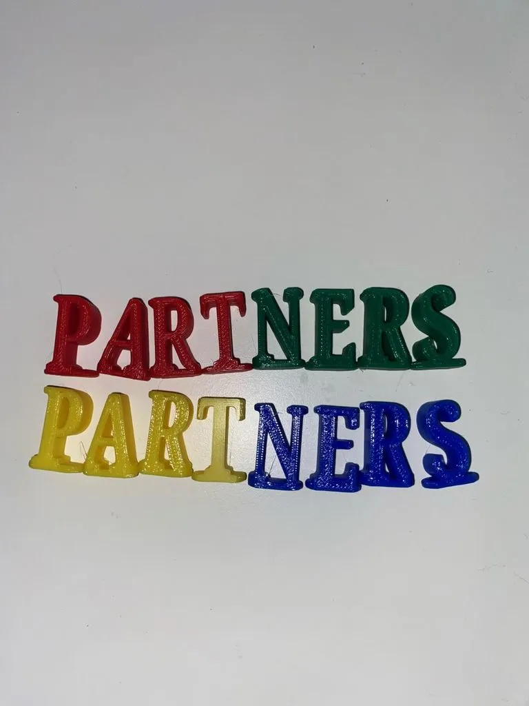 PARTNERS torrent letters by jptlaursen - MakerWorld