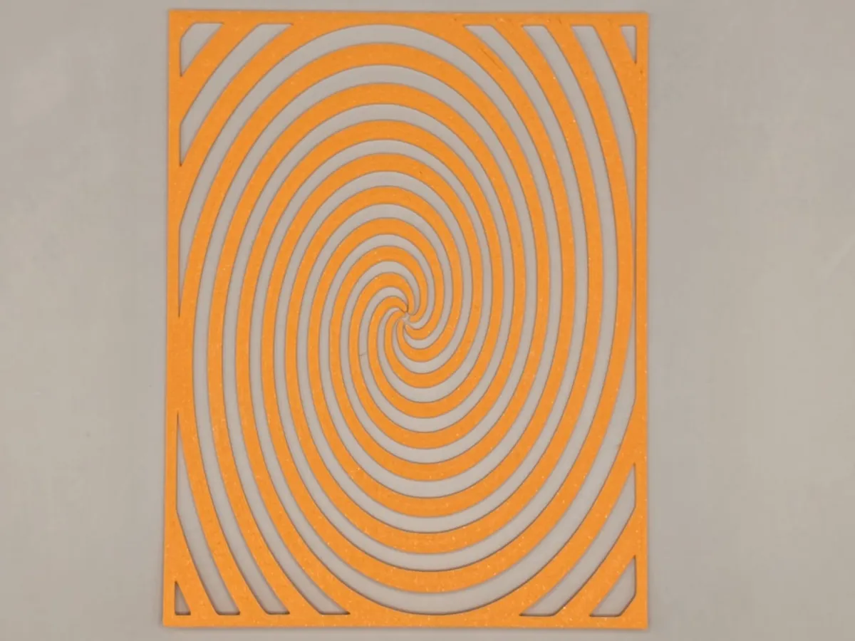 Swirl Optical Stencil Template - Free 3D Print Model - MakerWorld