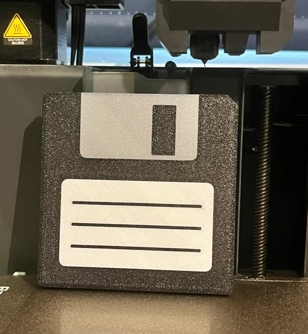 Floppy Disc Decoration by magnos - MakerWorld