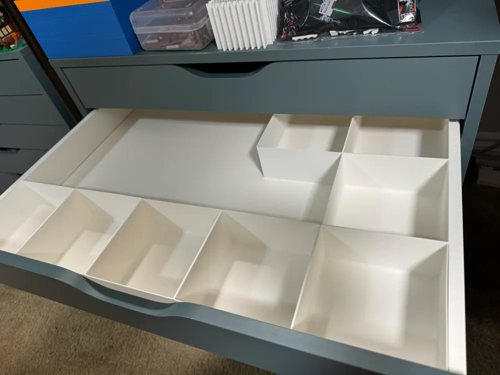 Ikea Alex Modular Drawer Bins (4cm deep set) by FaumeBuilds - MakerWorld