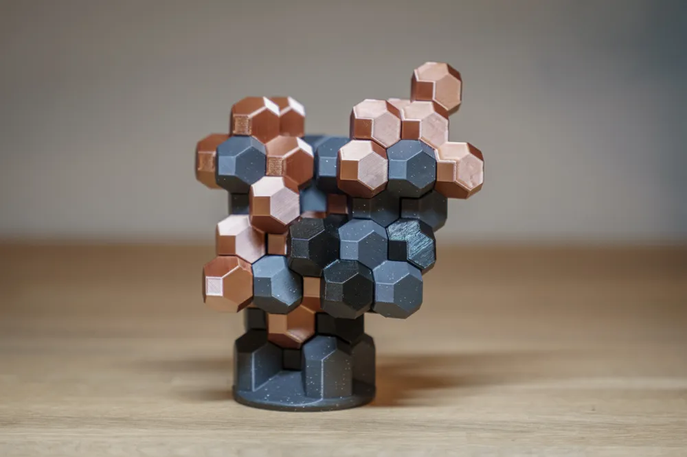 HedronStack (3D balance/stacking game) - Free 3D Print Model - MakerWorld